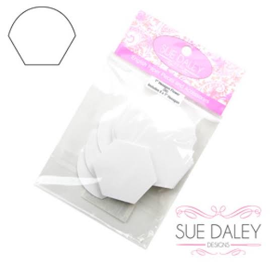Sue Daley Paper Pieces - Hexagon Flower Petal 3/4" – Bonnie and Rose